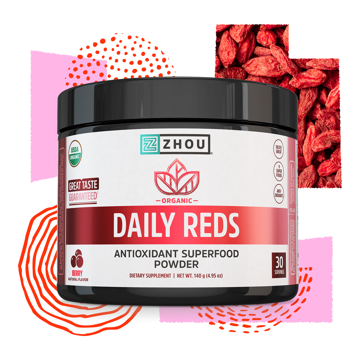 Daily Reds – Zhou Nutrition