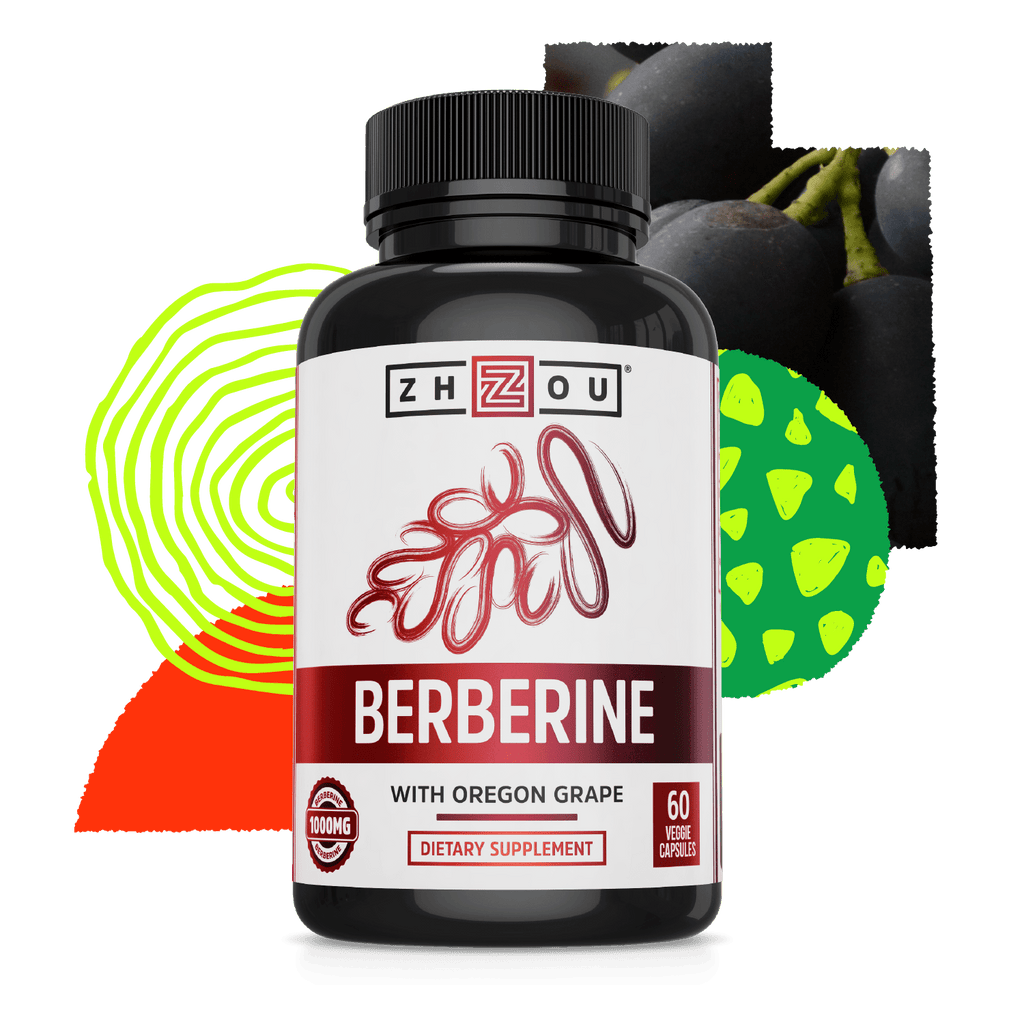 Berberine with Oregon Grape – Zhou Nutrition