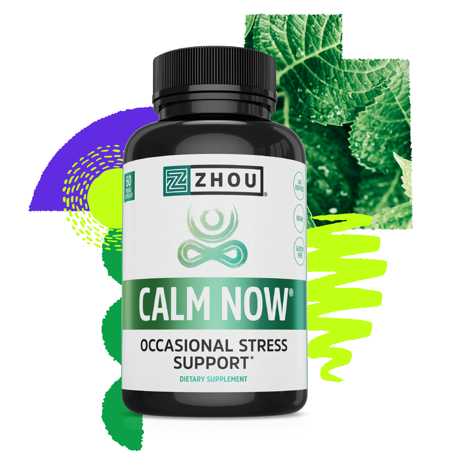 Calm Now - Stress Soothing Formula – Zhou Nutrition