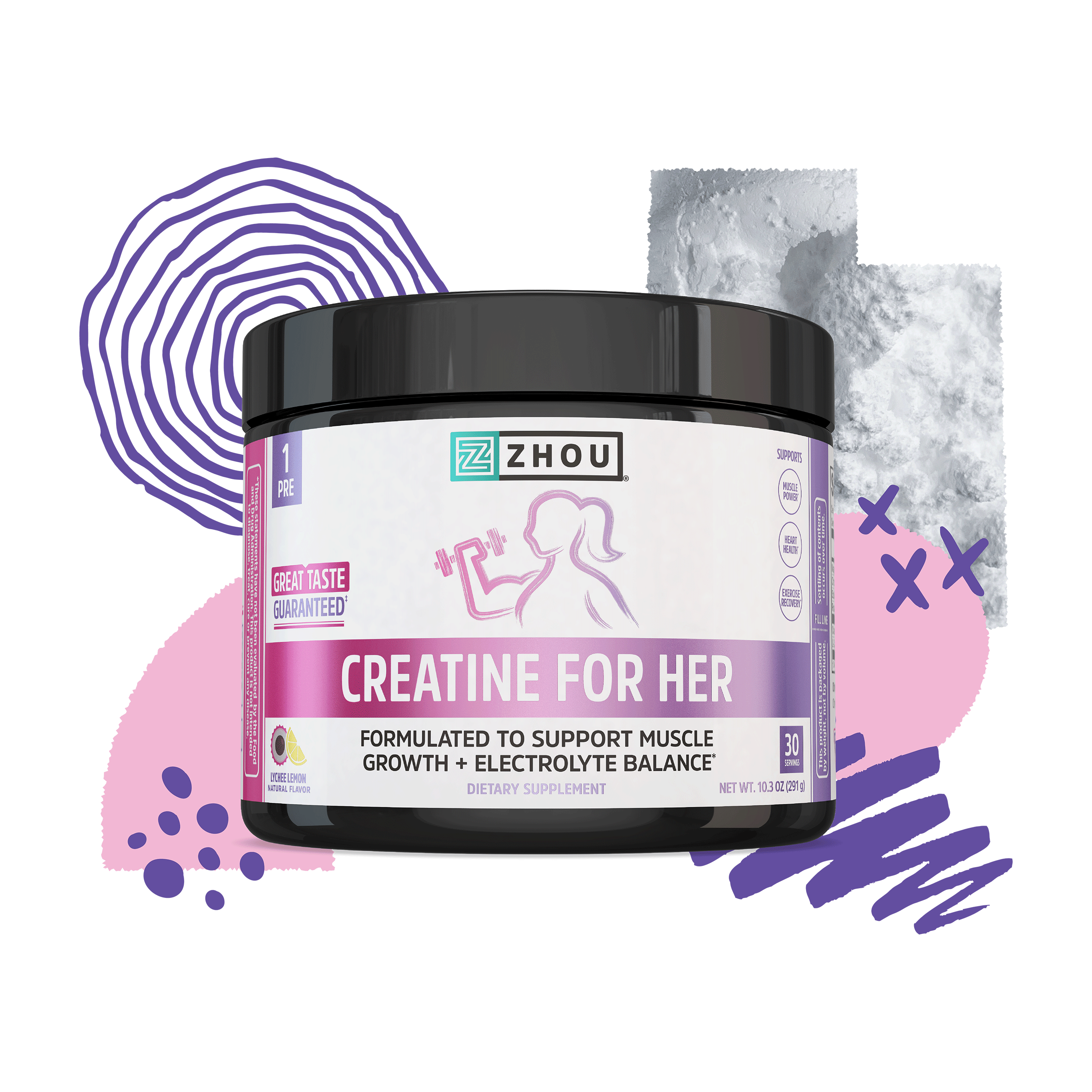 Creatine for Her – Zhou Nutrition
