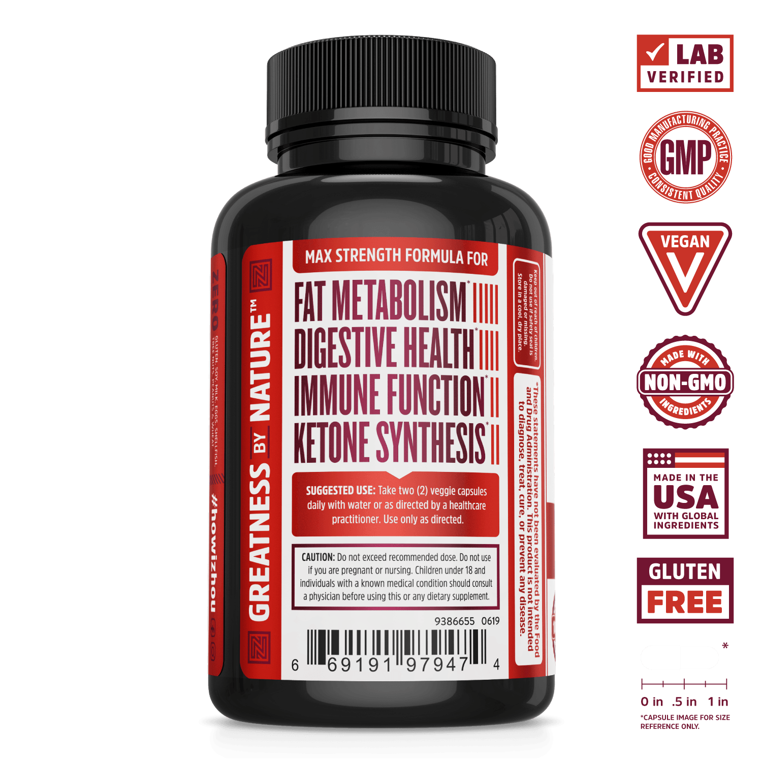 Berberine with Oregon Grape – Zhou Nutrition