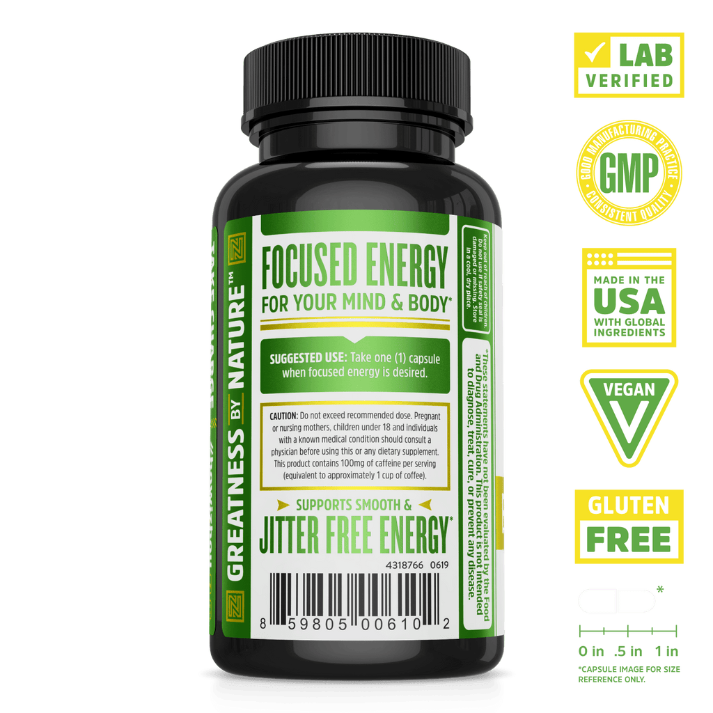 Energy+Focus - Clean, Smooth Energy Support – Zhou Nutrition